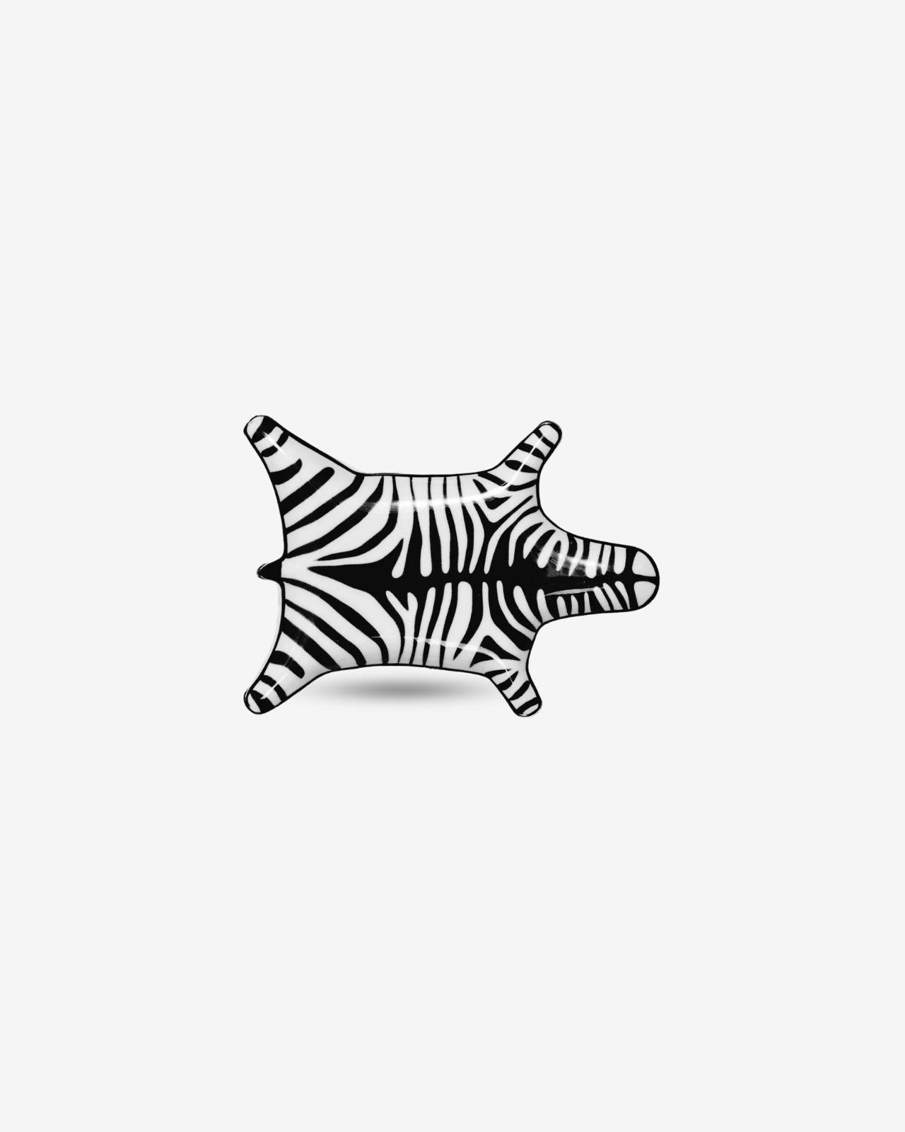 Zebra Stacking Dish - Black And White – Opulin by Sources Unlimited